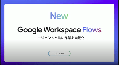 【願望】Google Workspace Flowsが面倒な業務をAIが完全自動化！使い方と活用法