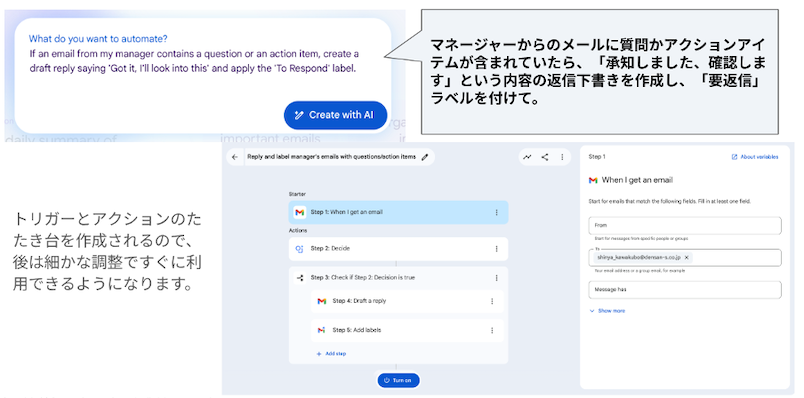 【願望】Google Workspace Flowsが面倒な業務をAIが完全自動化！使い方と活用法